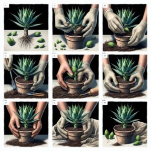 How To Plant Agave Pups - PlantopiaHub - Your Ultimate Destination for ...
